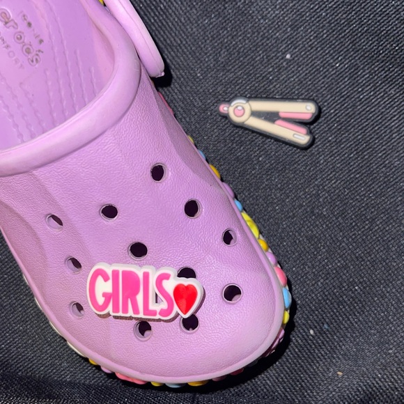 Jibbitz | Shoes | Jibbitz Set Of Two Girly Jibbitz Croc Not Included ...